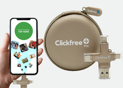 Clickfree Pro 128GB Universal Photo & Video Backup Device – Shop TV Deals