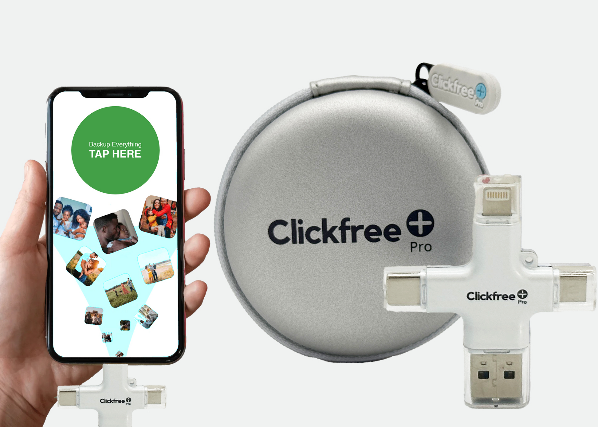 Clickfree Pro 128GB Universal Photo & Video Backup Device – Shop TV Deals